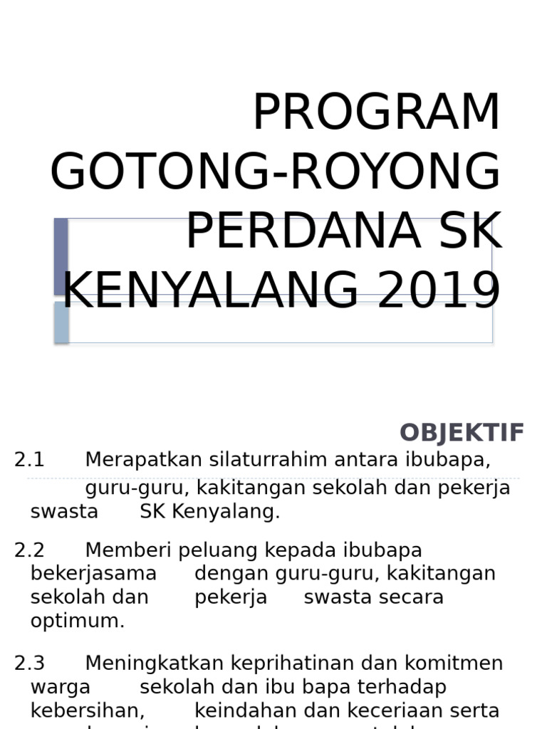 Gotong Royong | PDF