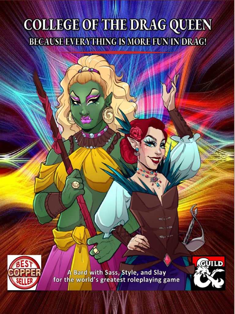 College of The Drag Queen | PDF | Wizards Of The Coast | Dungeons & Dragons
