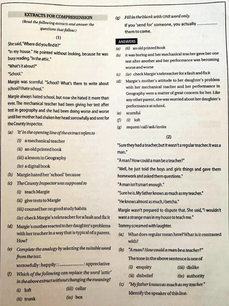 The Fun They Had | PDF