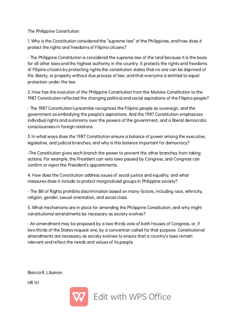 PH - constitution-WPS Office | PDF