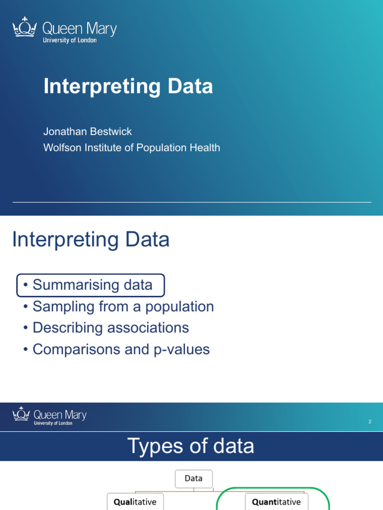 Interpreting Data 2024 QM+ | PDF | Regression Analysis | Standard Error