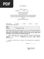 Format Surat Keterangan Kesalahan Penulisan Ijazah Atau STTB 1 | PDF