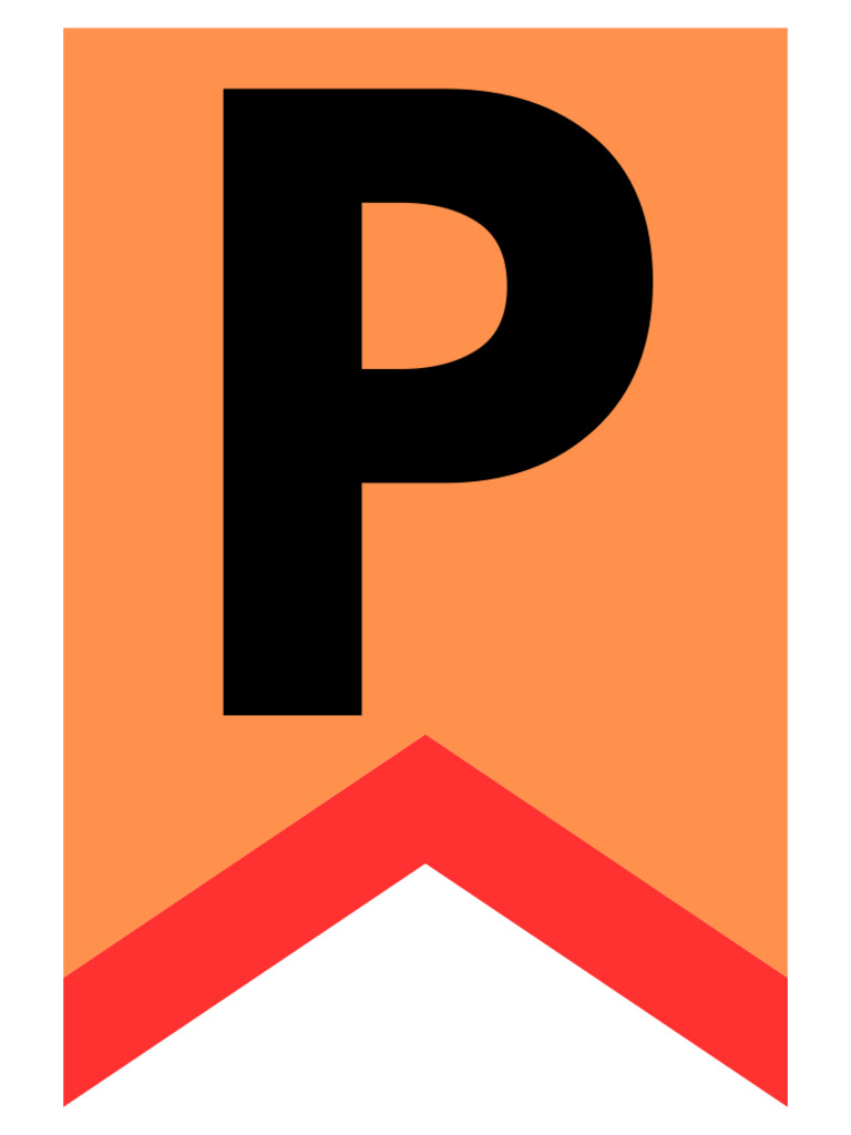 Classroom Banner Pennant Letters Alphabet | PDF