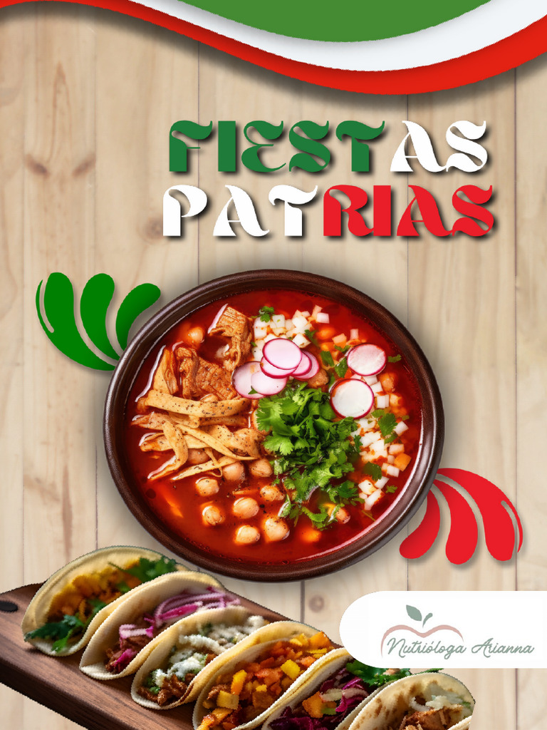 R30. Recetario Fiestas Patrias | PDF | Cilantro | Taco