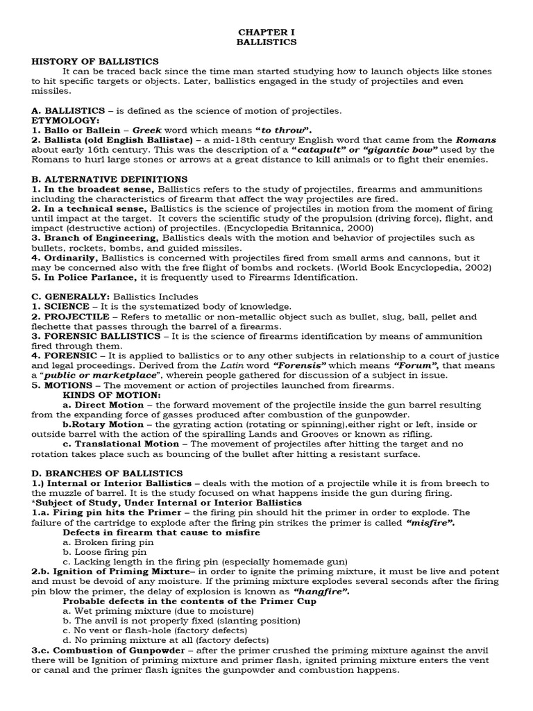 Forensic-Ballistics | PDF | Revolver | Gun Barrel