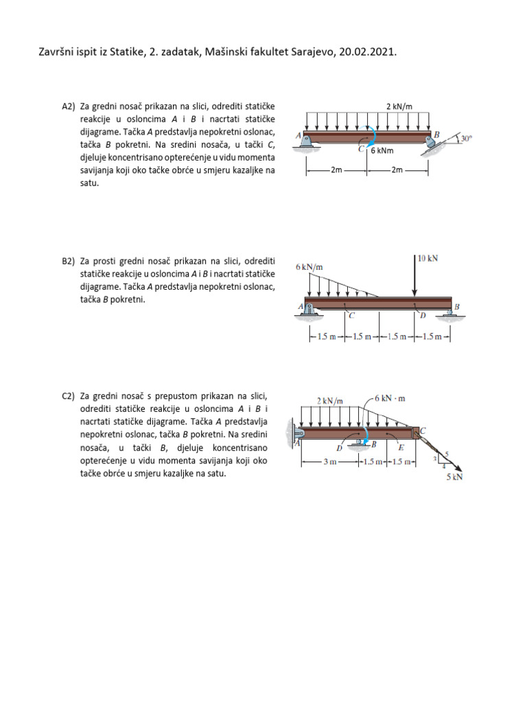 I Parcijalni, 2.zadatak | PDF