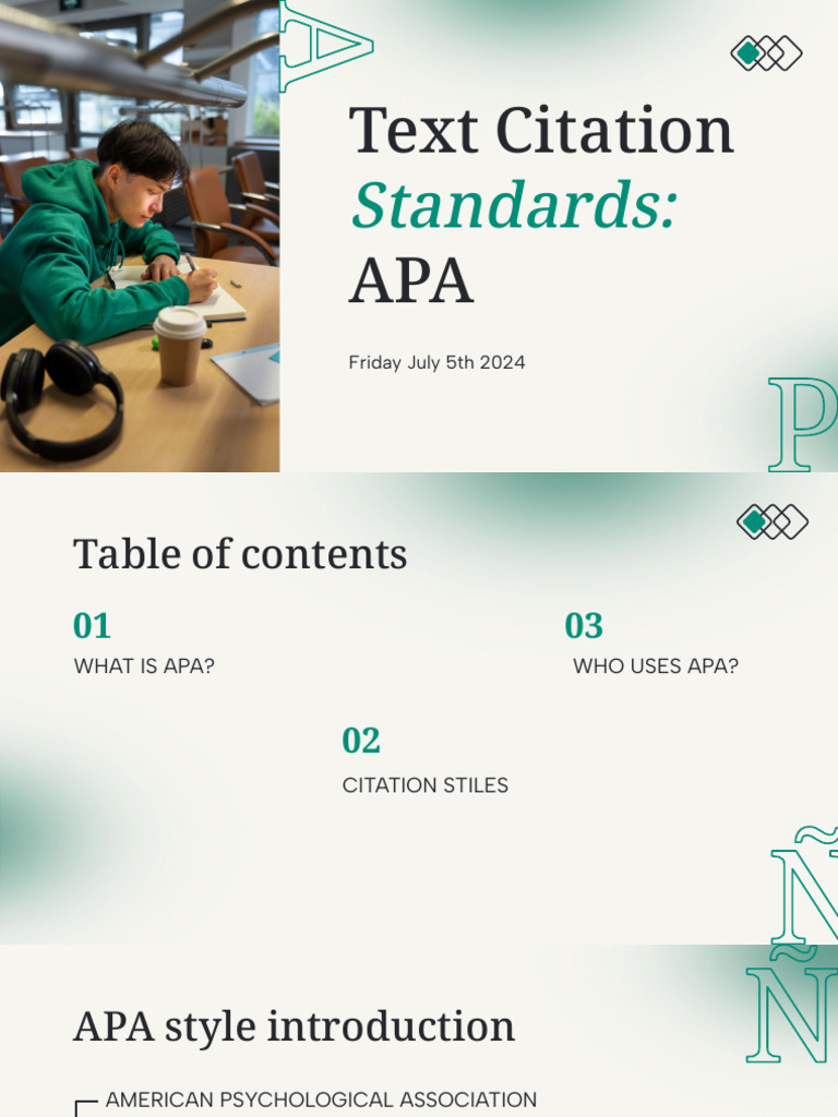 APA Citation Standards | PDF | Apa Style | Citation