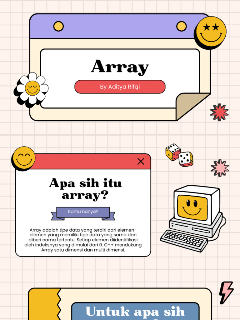 Materi Array | PDF | Komputer