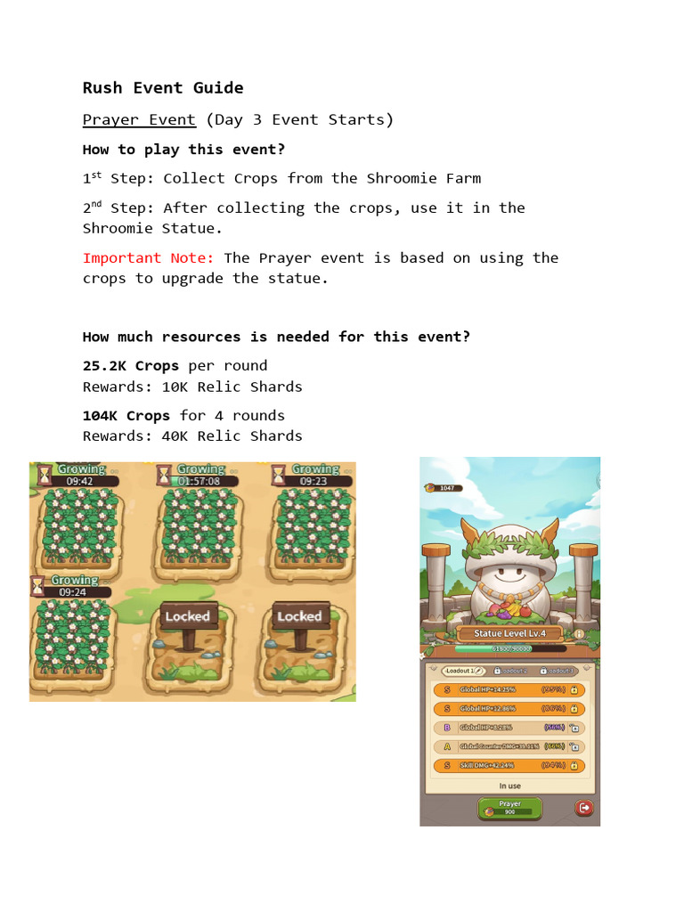 Rush_Event_Guide (1) | PDF | Minerals | Mining