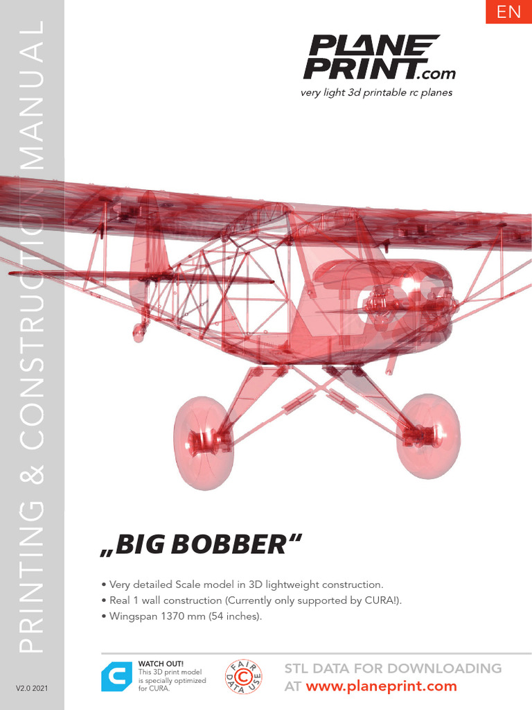 Big Bobber MANUAL_v2.0 | PDF | Adhesive | Aileron