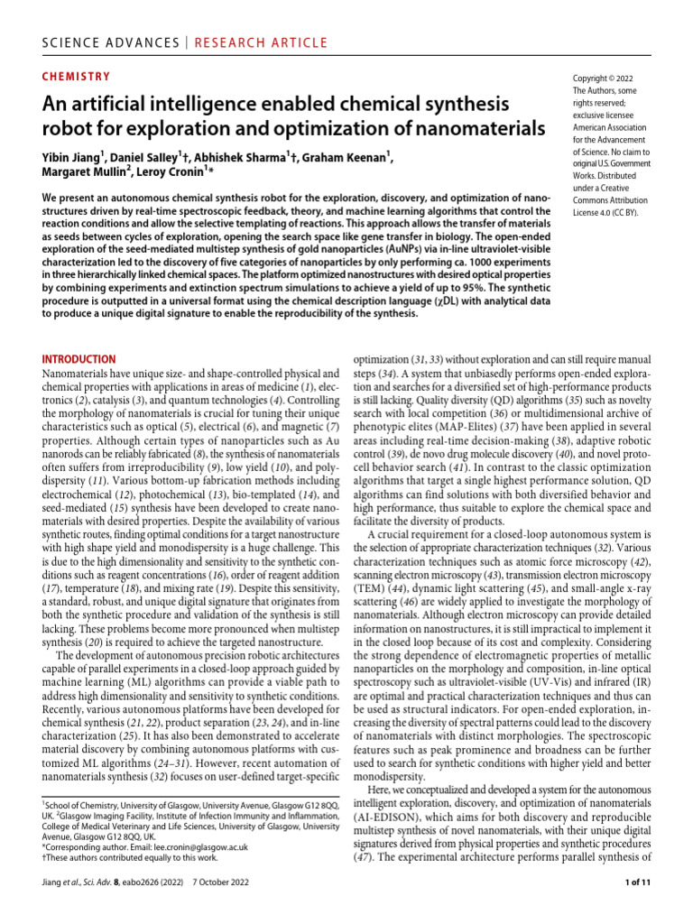 Sciadv Abo2626 | PDF | Nanomaterials | Spectroscopy