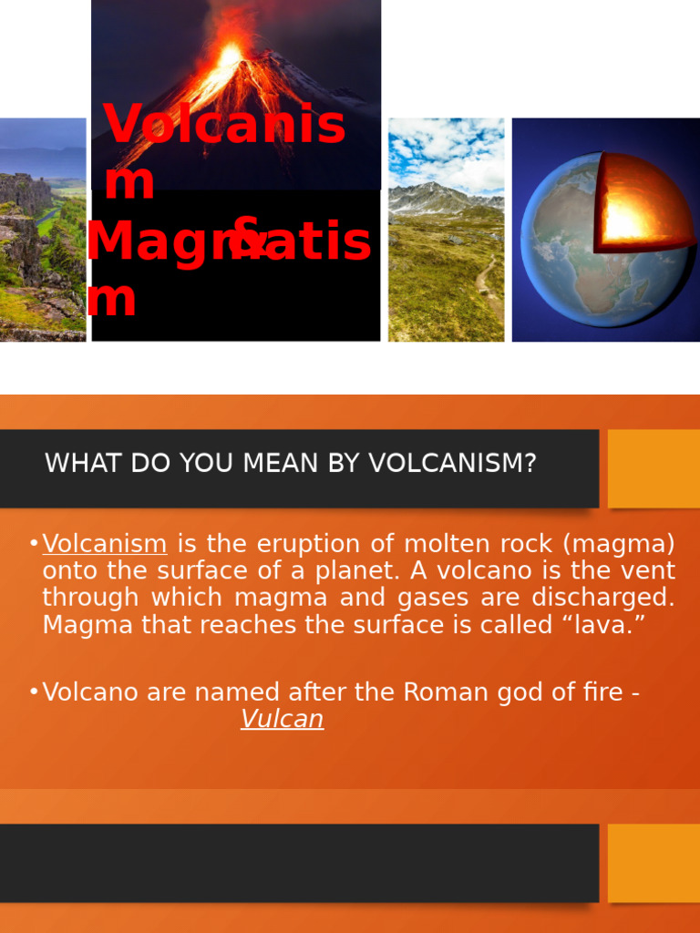 Volcanism and Magmatism Explained | PDF | Volcano | Magma