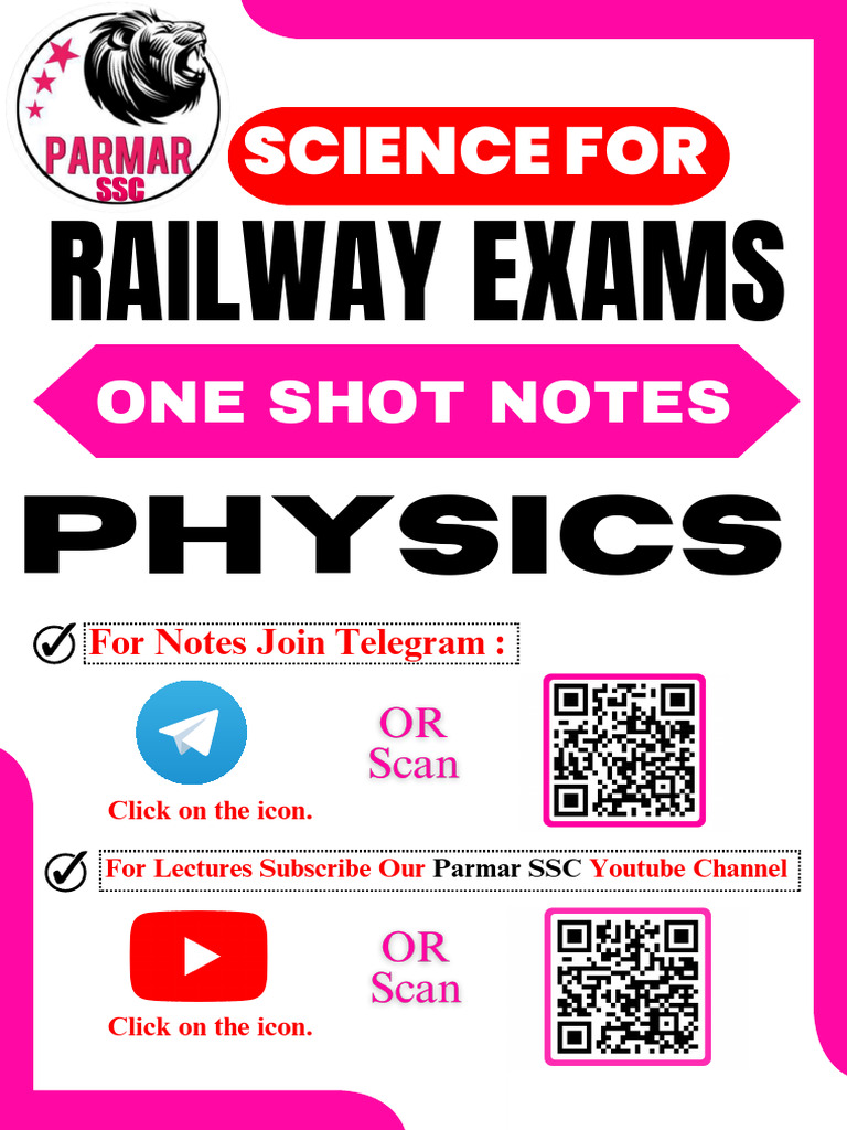 Physics One Shot Notes | PDF