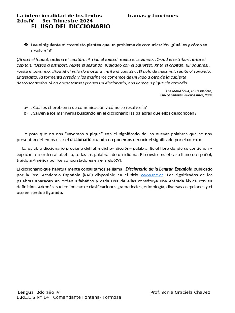 El Uso Del Diccionario Diana | PDF | Diccionario | Enciclopedias