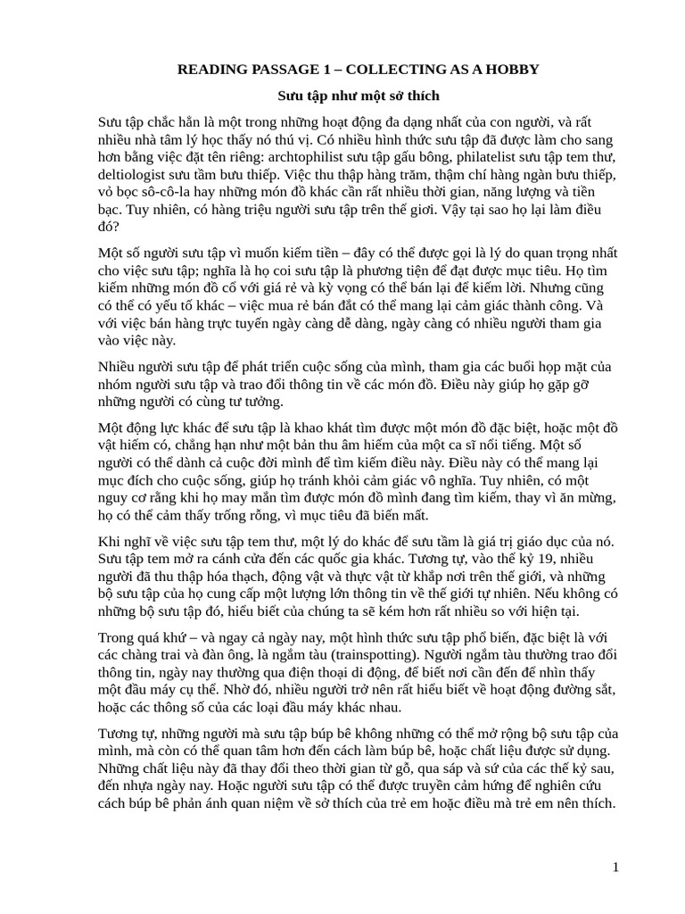 Reading Translate 1 | PDF