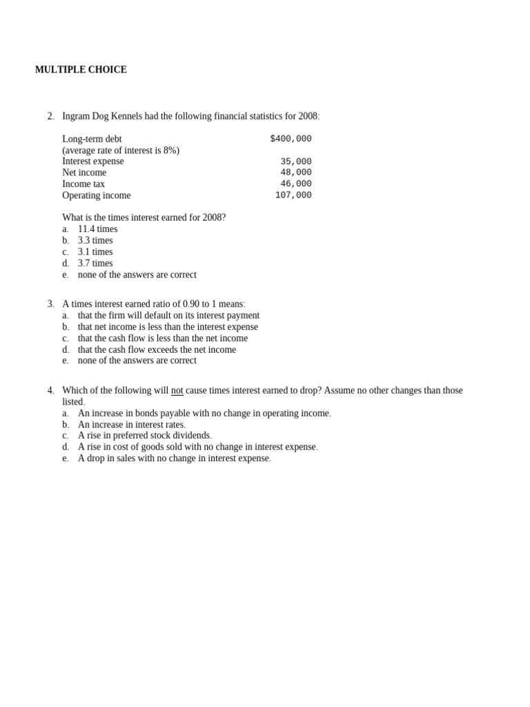 assignments ch7 (1) | PDF | Debt | Equity (Finance)