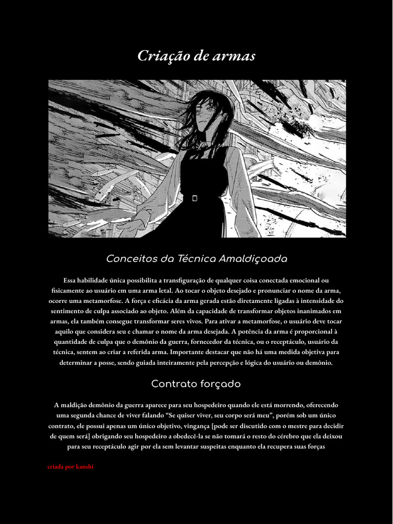 Criacao de Armas 1.0 | PDF | Alma