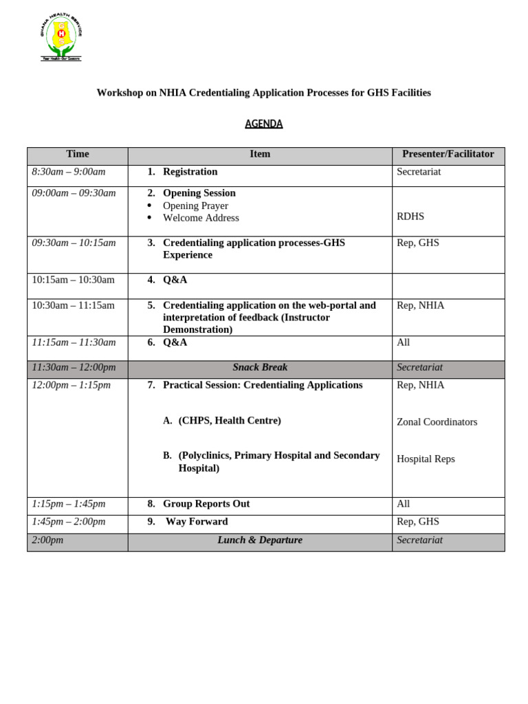 Training Agenda-National Scale Up | PDF | Wellness | Technology & Engineering