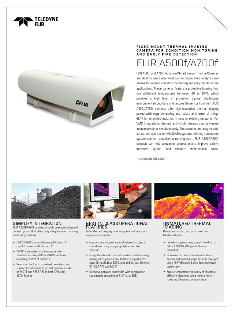 A500F-A700F-Datasheet A4 (ASEAN) | PDF | Thermography | Computer ...