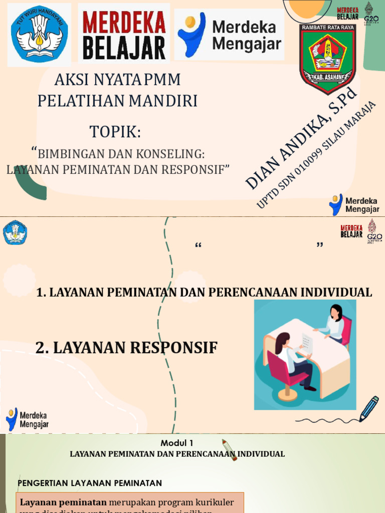 Layanan Responsif dalam Bimbingan Konseling | PDF | Karier ...