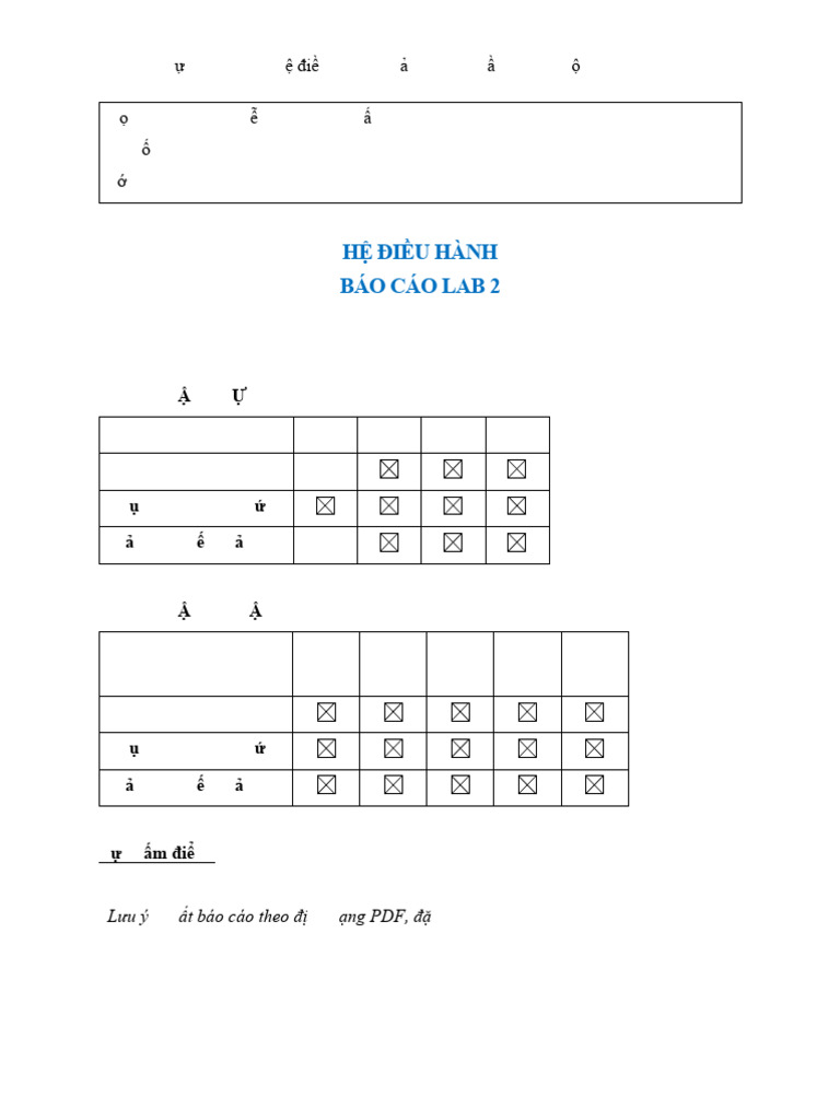 TH C Hành HDH LAB2 | PDF