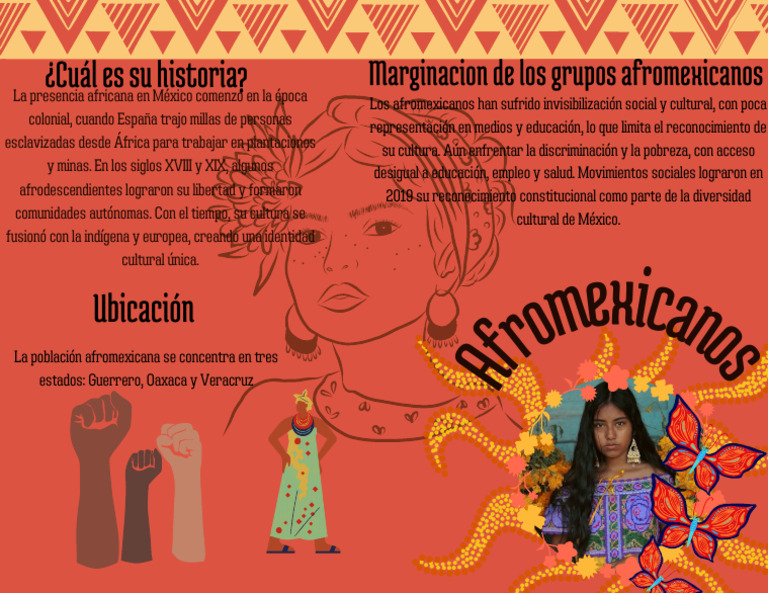 Folleto Afromexicanos | PDF | Ciencias sociales