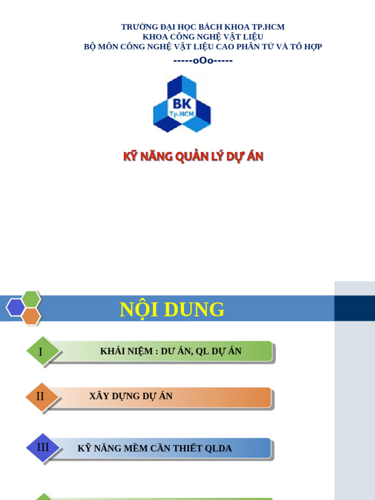 Quan Ly Du An-Nhap Mon Ky Thuat | PDF