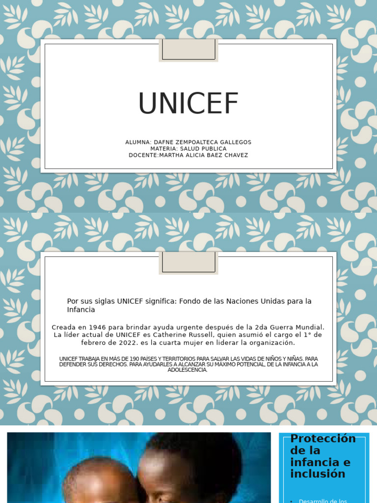 Unicef | PDF | Ciencias sociales