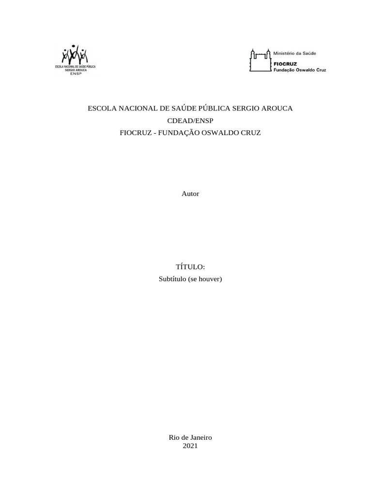 Modelo TCC | PDF | Bibliografia | Aprendizado