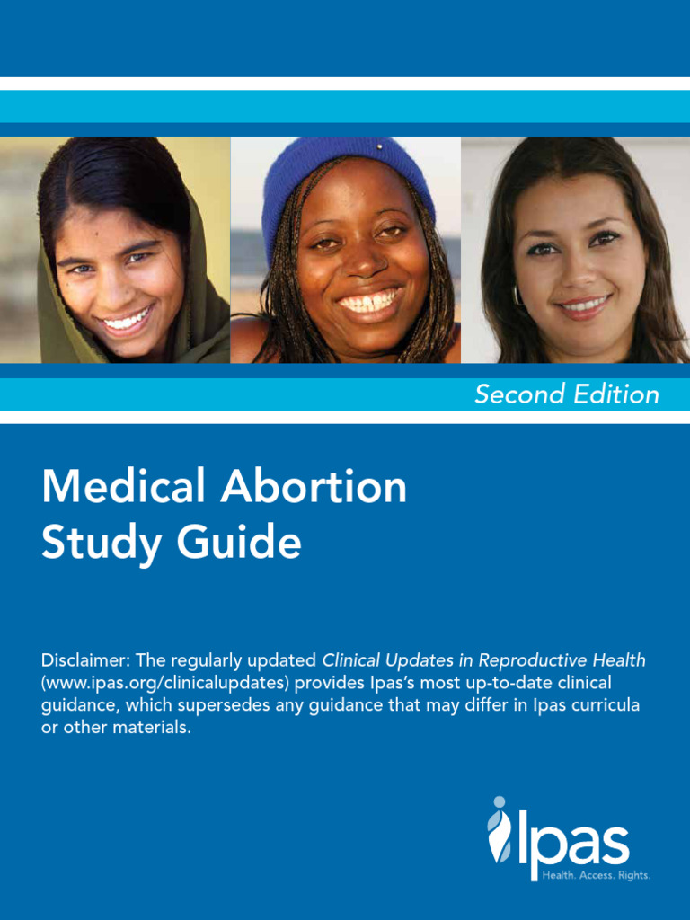 Medical Abortion Study Guide, Ipas | PDF | Abortion | Maternal Death