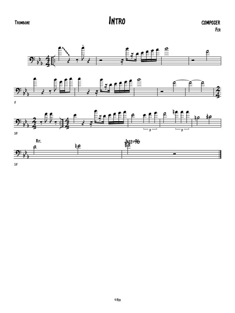 Trombon | PDF