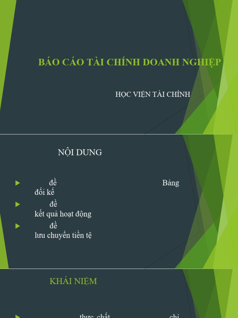 1.phân Tích BCTC | PDF