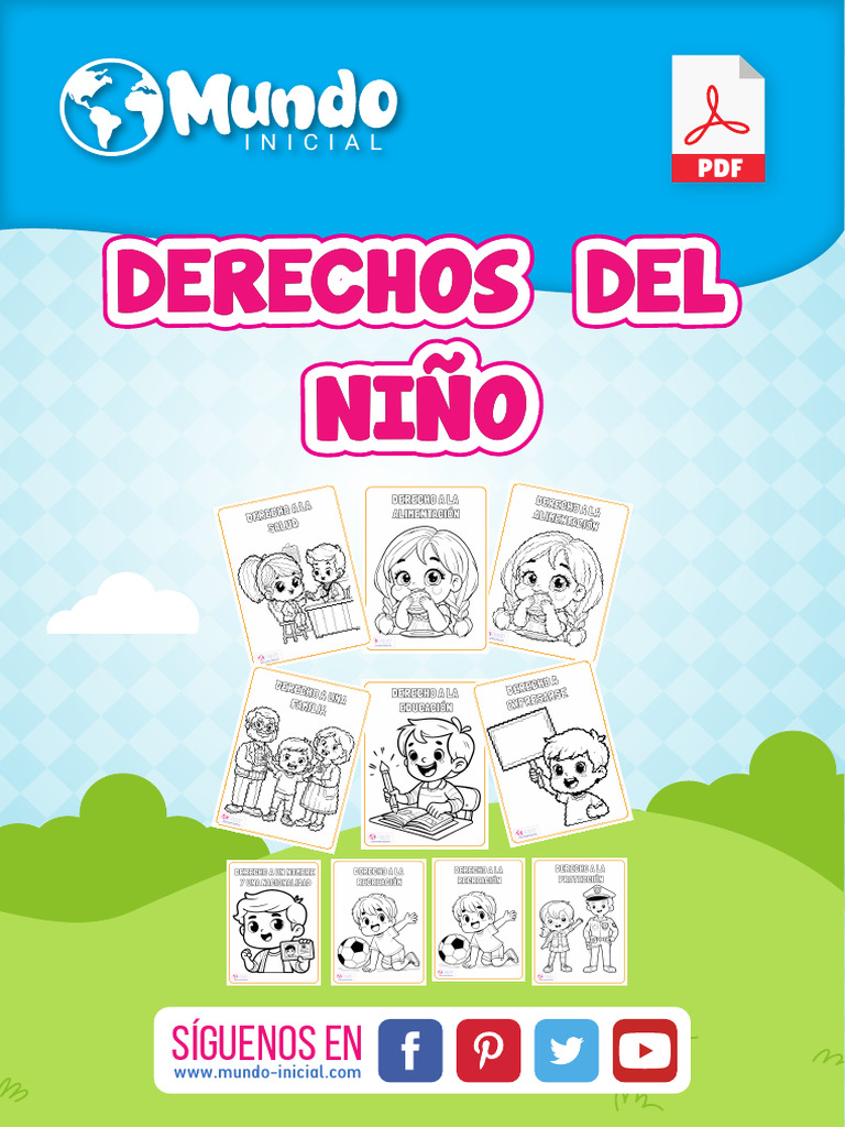 Derechos del Niño para Colorear | PDF