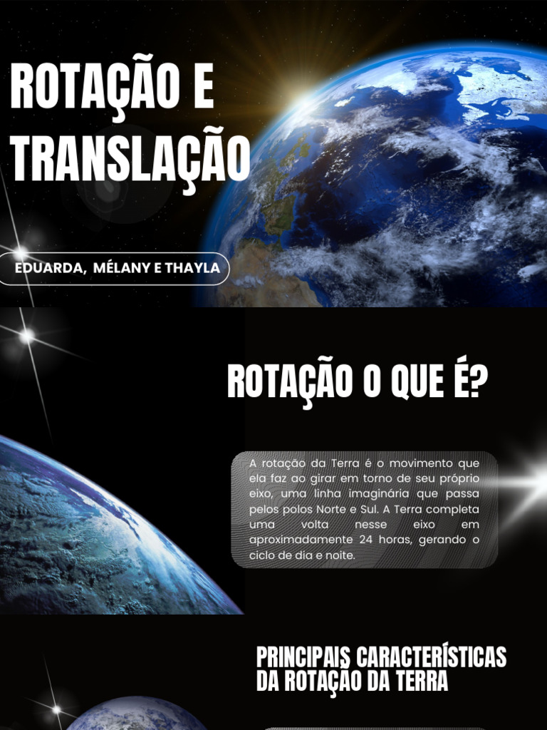 Black and White Modern Simple Earth Presentation | PDF | Terra | Sol