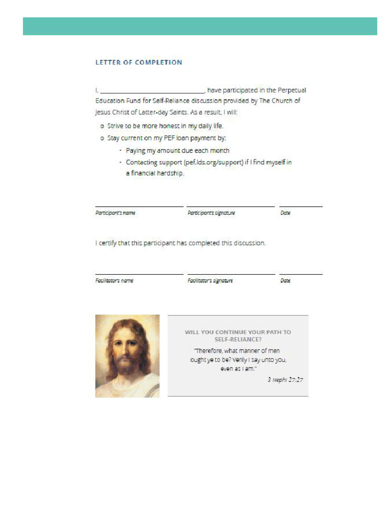 Letter of Completion | PDF