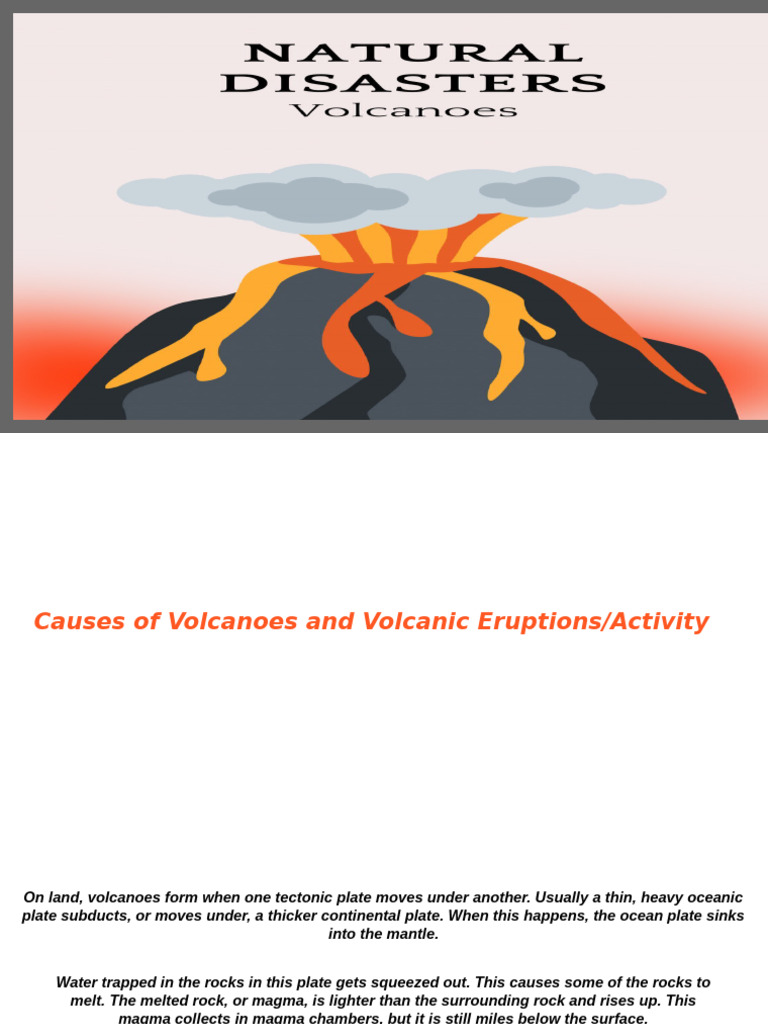 Causes and Effects of Earthquakes and Volcanoes | PDF | Earthquakes ...