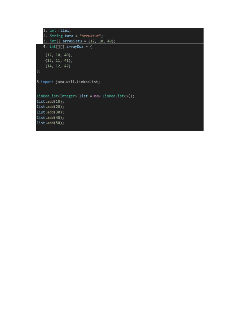 Tugas 1 Struktur Data | PDF | Computers