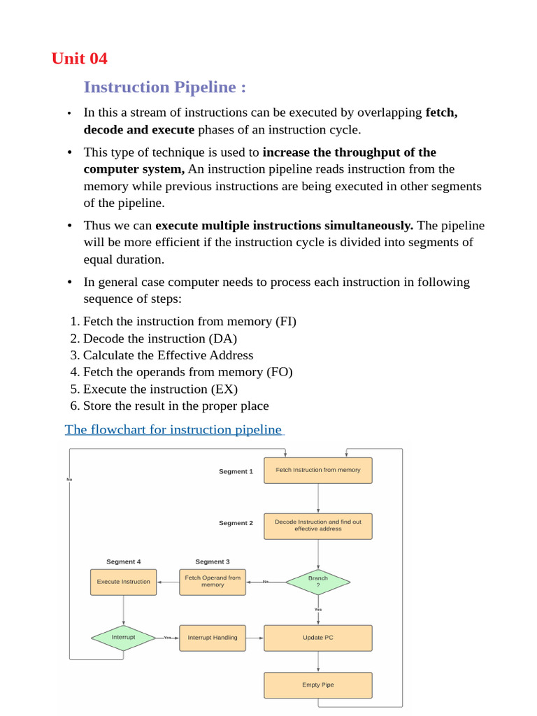 COA UNIT 4 | PDF | Office Equipment | Computing