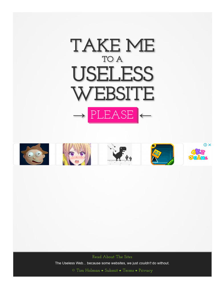 Theuselessweb Com ... | PDF