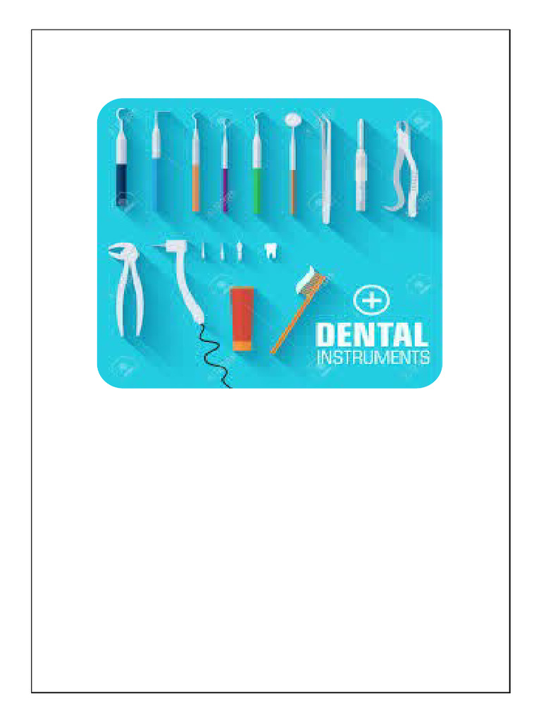 Dental Instruments | PDF | Dentistry Branches