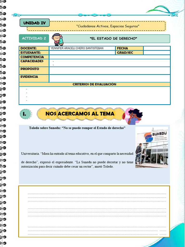 4° DPCC - Actv.02-Uni.4. | PDF | Democracia | Ideologías políticas