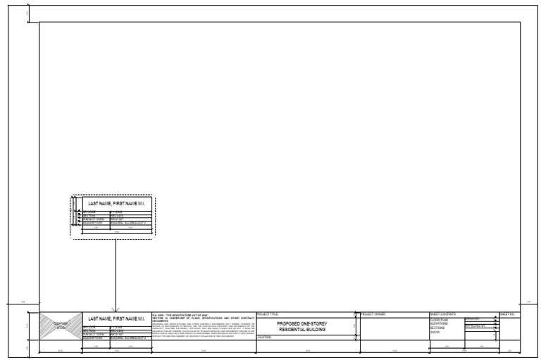 RA 9266 Title Block Guidelines | PDF | Specification (Technical ...