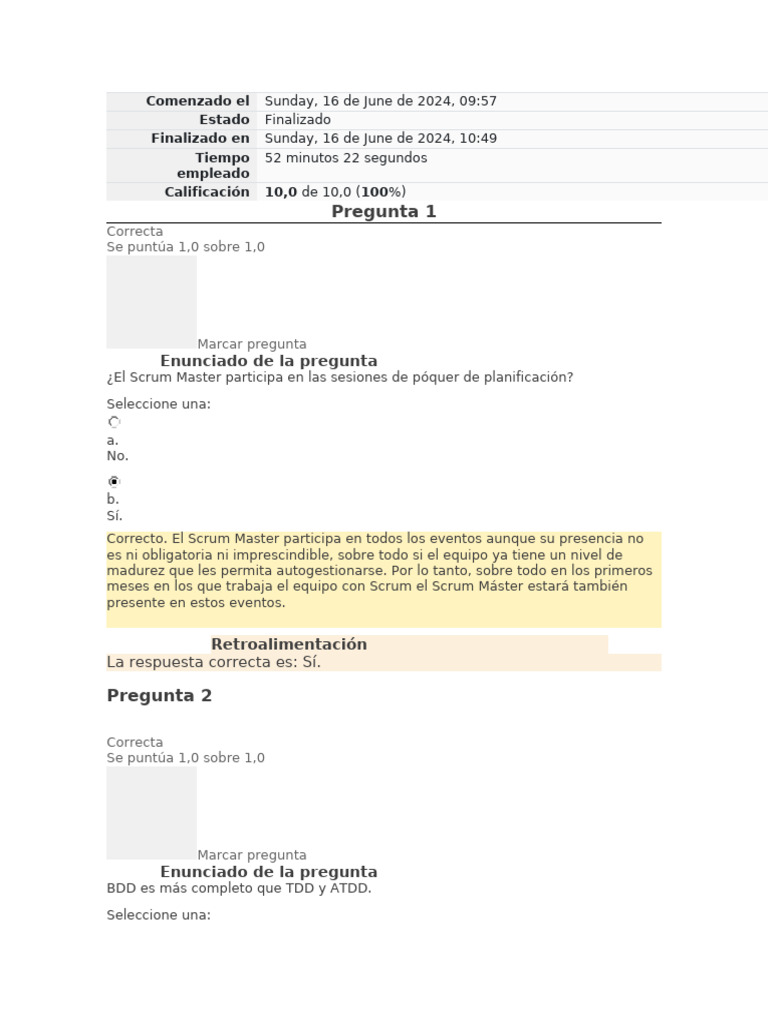 Respuestas Examen C3 | PDF | Métodos y materiales de enseñanza