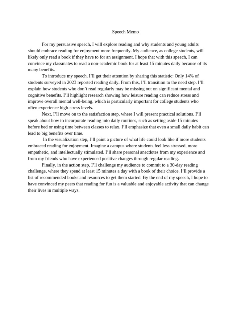 Persuasive Memo | PDF | Career & Growth