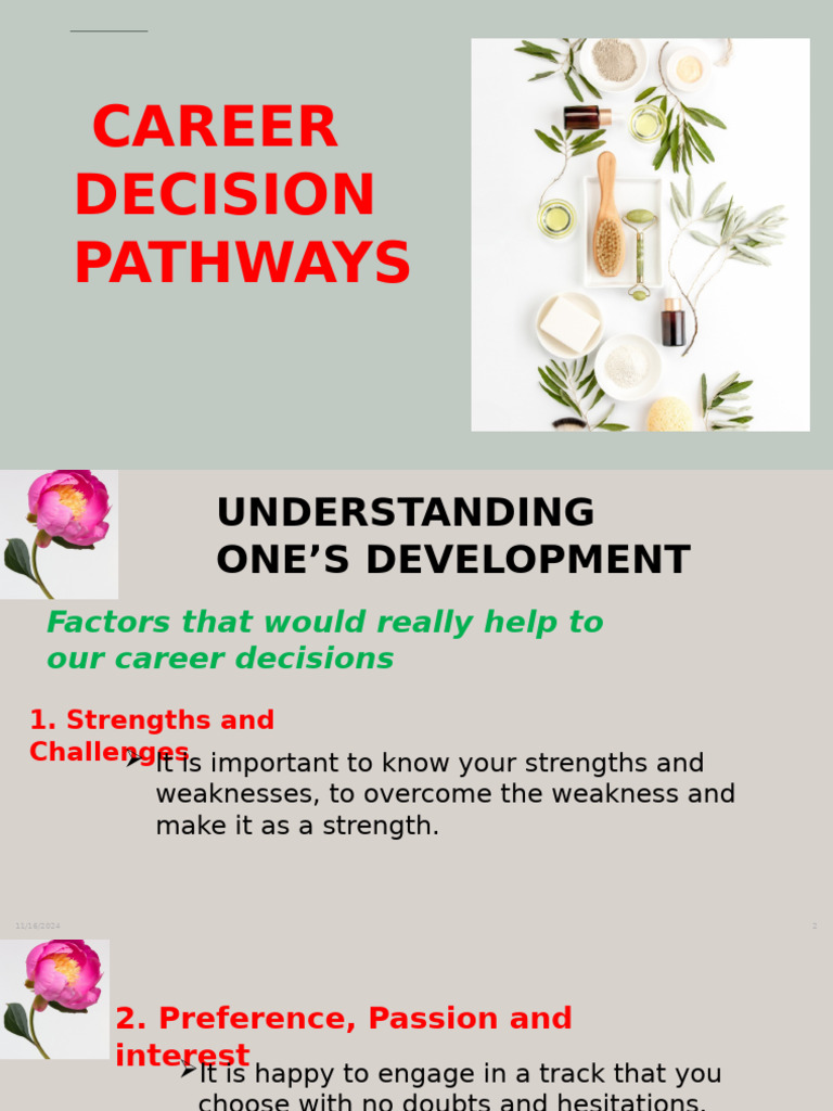 Career Decision-Making Strategies | PDF | Swot Analysis | Psychology