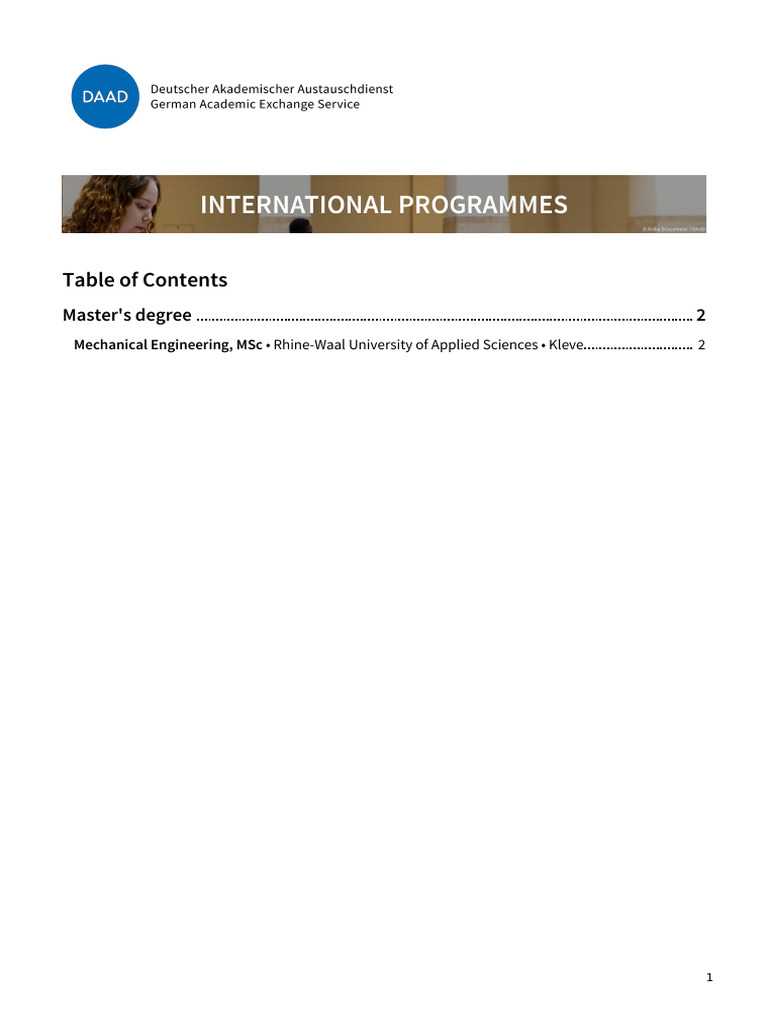 Daad Courses 2024 10 28 | PDF | Cost Of Living | Academic Degree