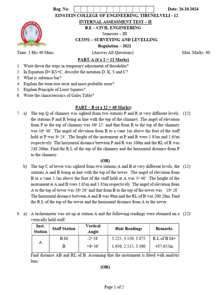 Ce3351 SL Iat 2 | PDF
