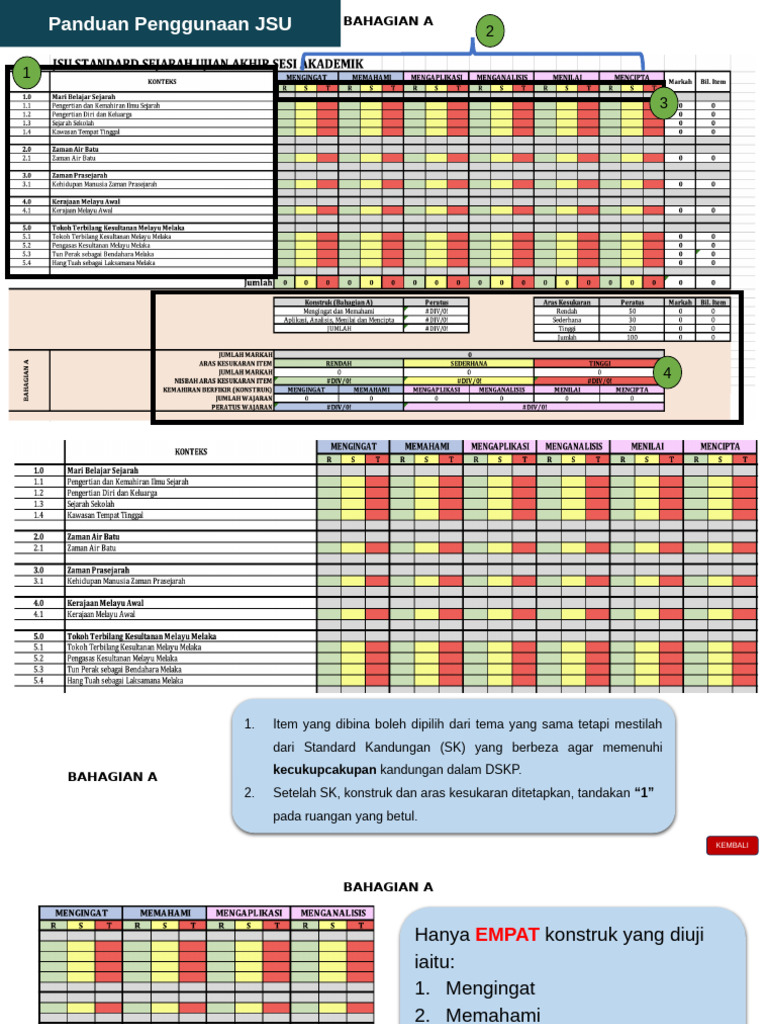 Panduan Pembinaan Jsu | PDF