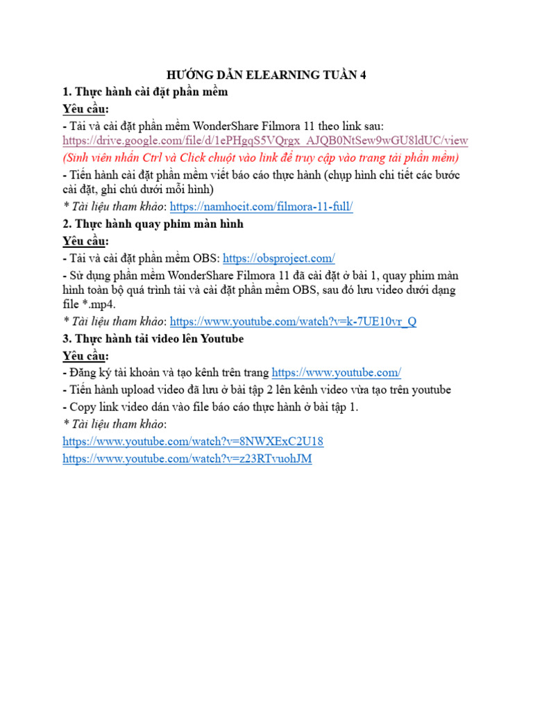 HD Elearning Tuan 4 | PDF