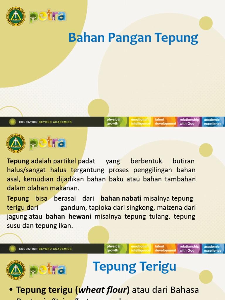 Bahan Tepung | PDF